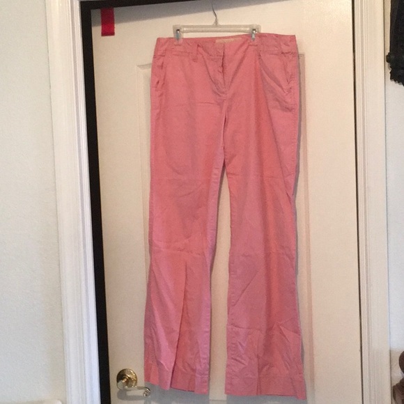 J. Crew | Pants & Jumpsuits | Jcrew Wide Leg City Fit Chino Pants R ...